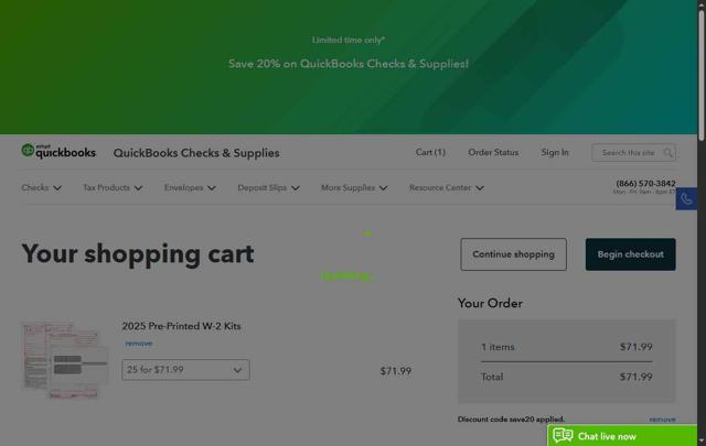Intuit QuickBooks Promo Codes - 20% Off Sep 2025