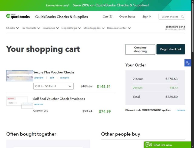 Intuit QuickBooks Promo Codes - 20% Off Sep 2025