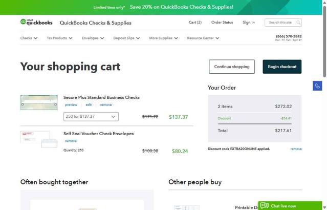 Intuit QuickBooks Promo Codes - 20% Off Oct 2025