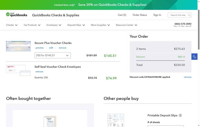 Intuit QuickBooks Promo Codes - 20% Off Aug 2025