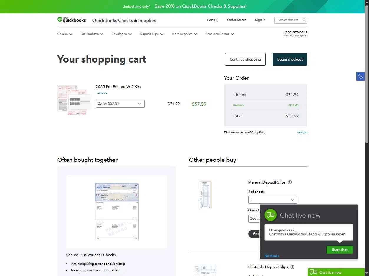 Intuit QuickBooks Promo Codes - 20% Off Oct 2025