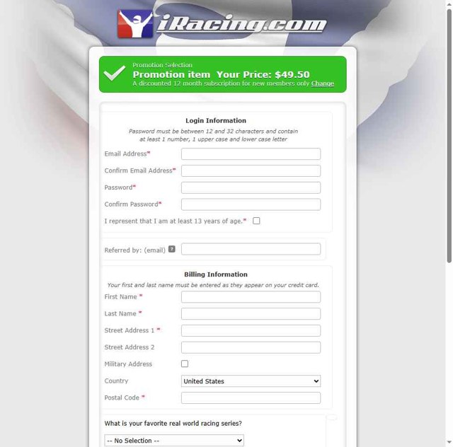 Iracing Promo Codes (1 Verified) - 40% Off w/Code Jun 2025