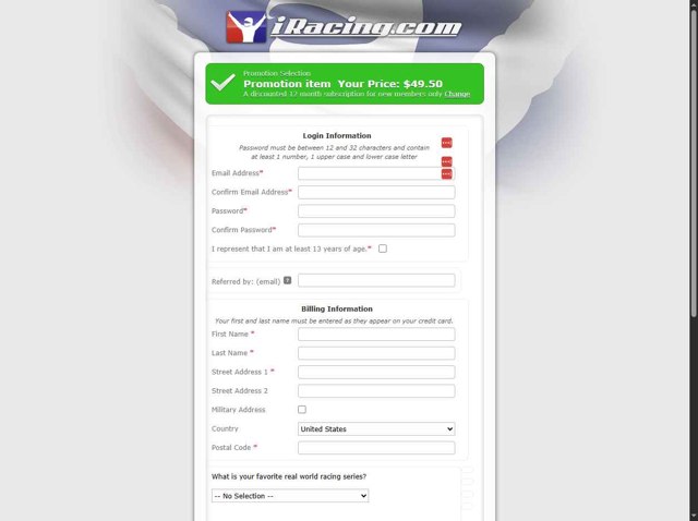 Iracing Promo Codes (1 Verified) - 40% Off w/Code Jul 2025
