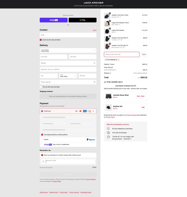 Jack Archer Discount Codes (9 Verified) - 20% Off Mar 2025