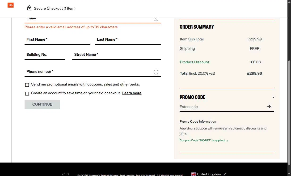 JBL Promo Codes - 5% Off w/Code (1 Verified) Feb 2026