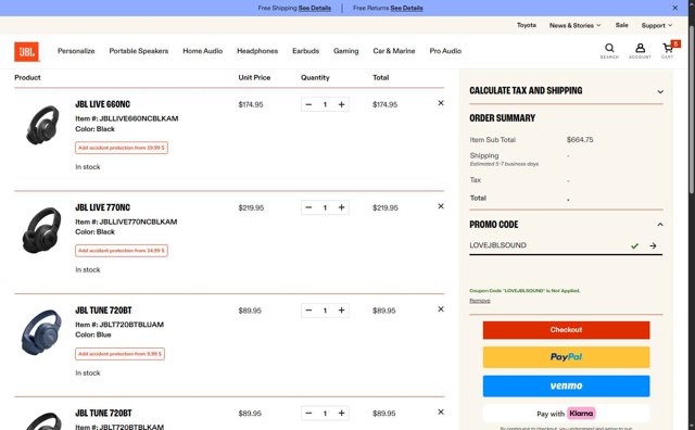 JBL Discount Codes - $20 Off (3 Verified) Sep 2025