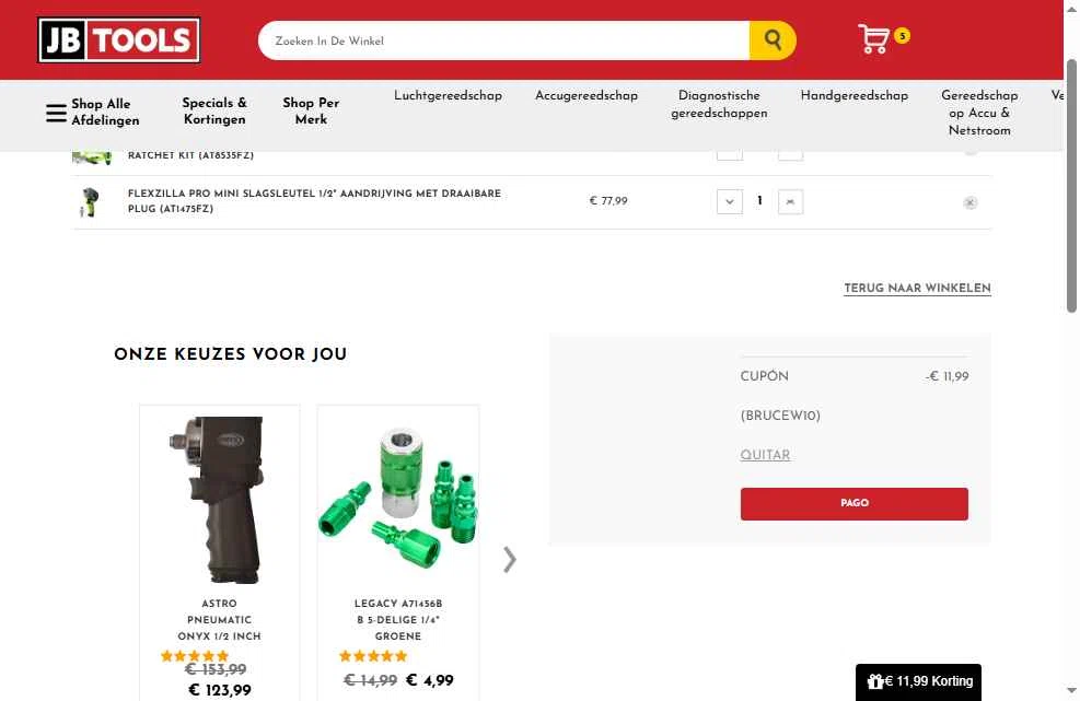 JB Tools Promo Codes - 20% Off (6 Verified) Jan 2026