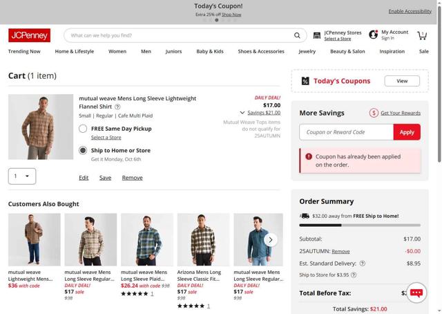 JCPenney Discount Codes - 40% Off (6 Verified) Oct 2025