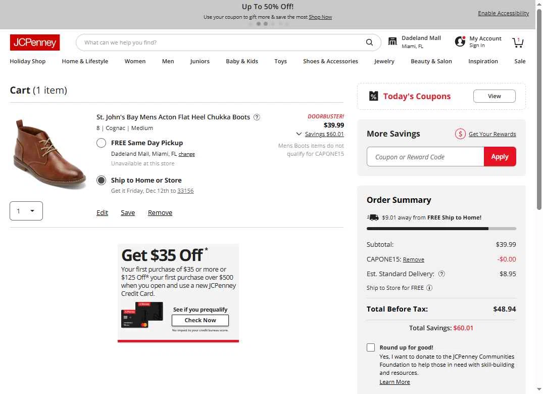 JCPenney Promo Codes - 15% Off (7 Verified) Dec 2025