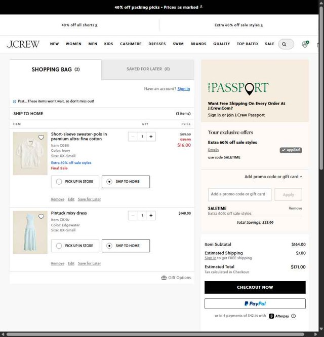 J. Crew Discount Codes - 50% Off (9 Verified) Jun 2025