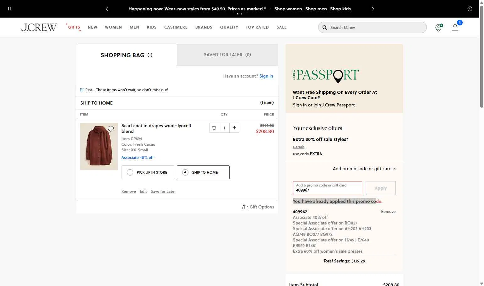 J. Crew Promo Codes - 40% Off (3 Verified) Nov 2025