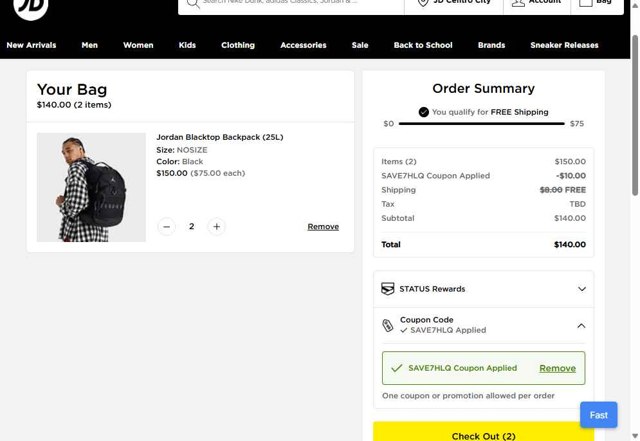 JD Sports Promo Codes (4 Verified) - 10% Off w/Code Aug 2025