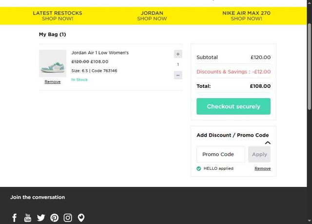 JD Sports Promo Codes (4 Verified) - 10% Off w/Code Aug 2025