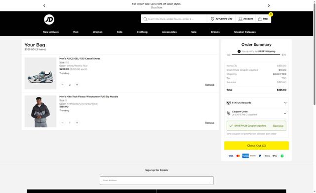 JD Sports Promo Codes (4 Verified) - 10% Off w/Code Sep 2025