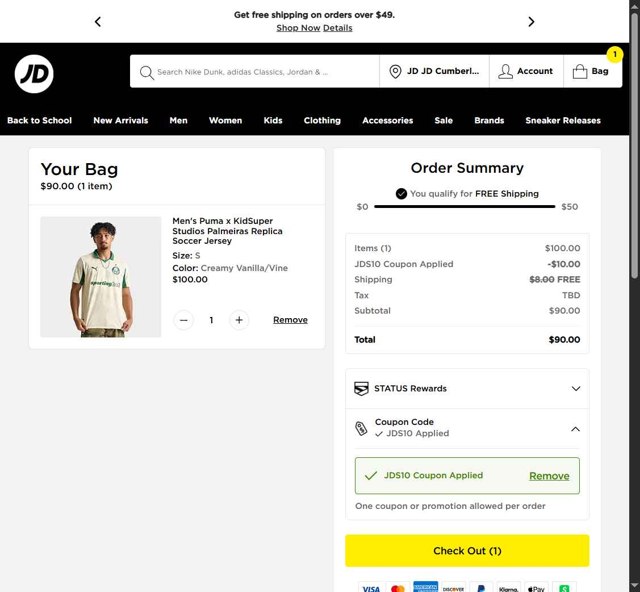 JD Sports Promo Codes (3 Verified) - 10% Off w/Code Aug 2025