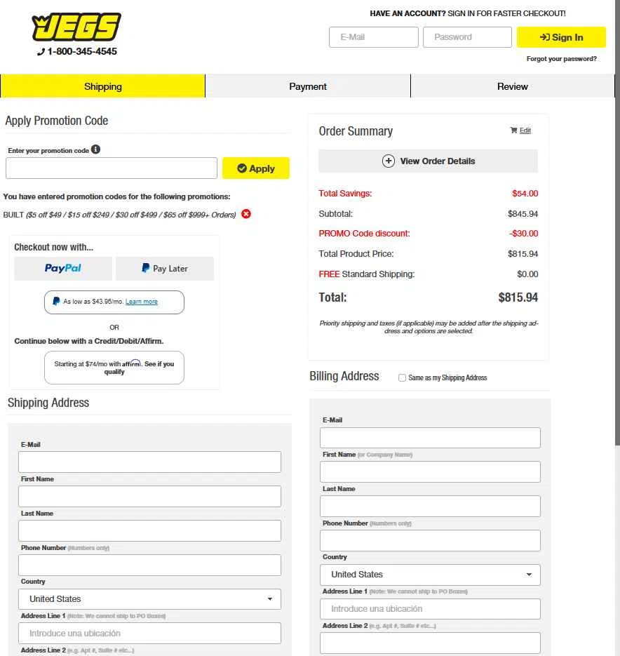 Jegs Discount Codes - $50 Off (1 Verified) Oct 2025