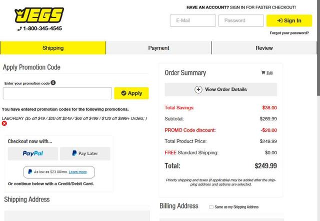 Jegs Discount Codes - $30 Off (1 Verified) Sep 2025