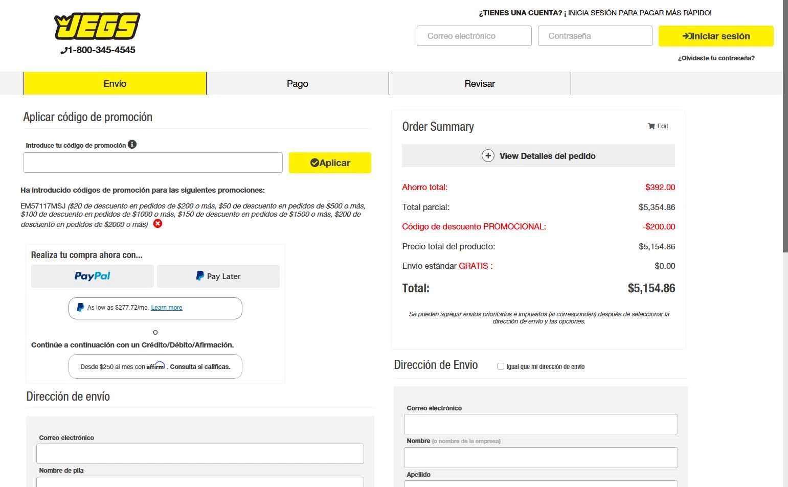 Jegs Promo Codes - $5 Off Sitewide (3 Verified) Dec 2025