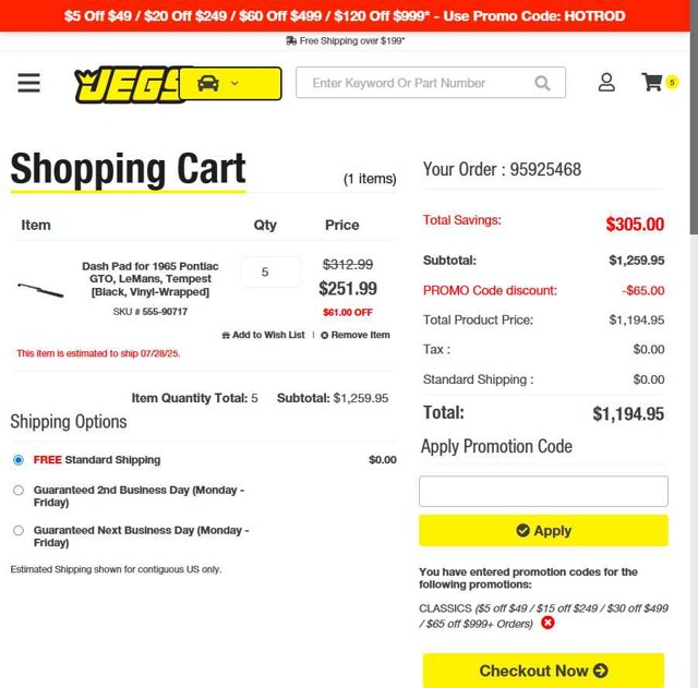 Jegs Discount Codes - $5 Off (3 Verified) Aug 2025