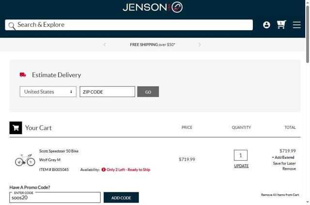 JensonUSA Promo Codes - 20% Off (3 Verified) Sep 2025