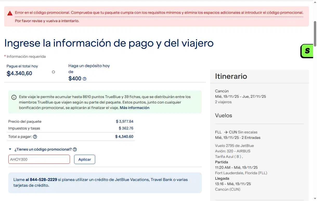 JetBlue Promo Codes - 20% Off (4 Verified) Nov 2025