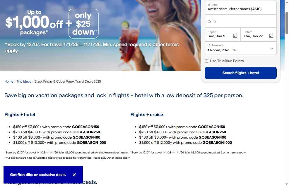 JetBlue Promo Codes - 20% Off (6 Verified) Dec 2025