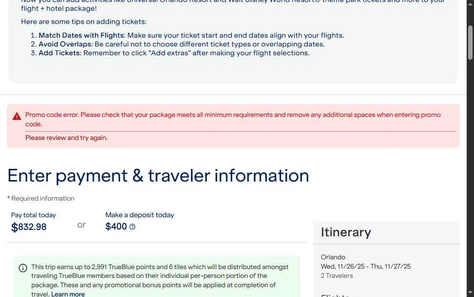 JetBlue Promo Codes - 20% Off (4 Verified) Nov 2025