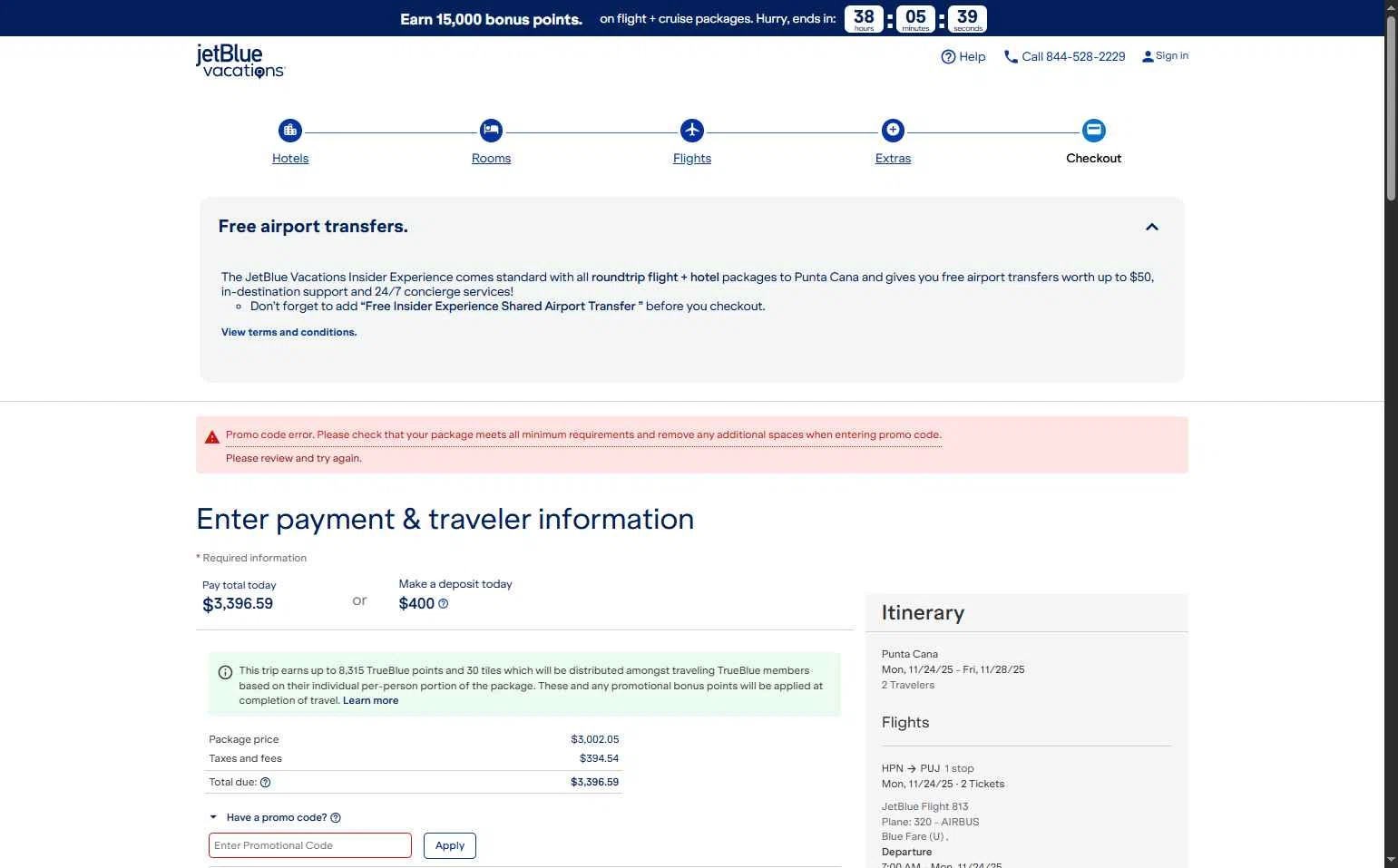 JetBlue Vacations Promo Code - $1,000 Off Dec 2025