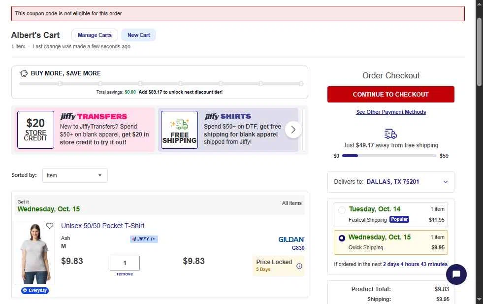 Jiffy Promo Codes (1 Verified) - 30% Off w/Code Oct 2025