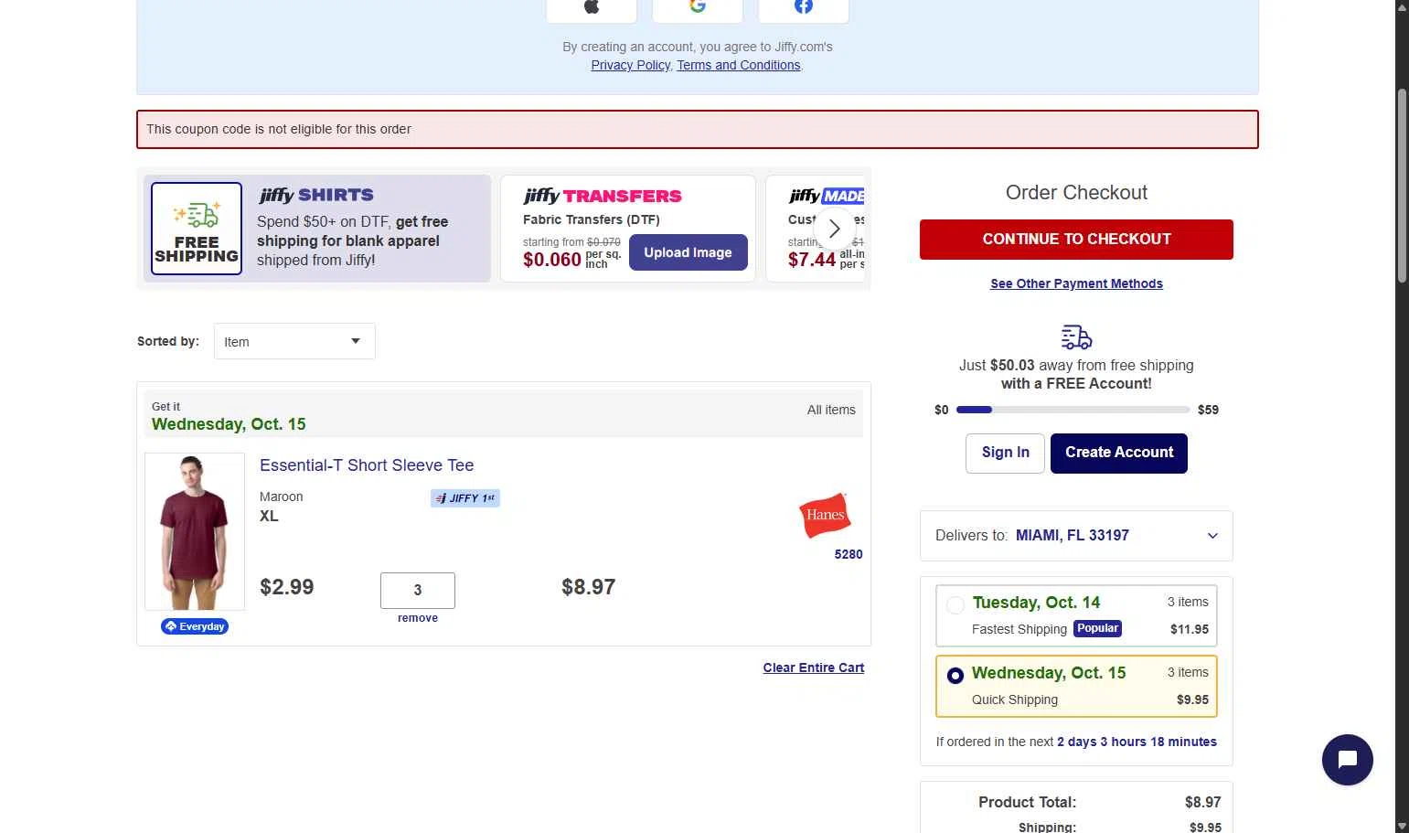 Jiffy Promo Codes (1 Verified) - 30% Off w/Code Oct 2025