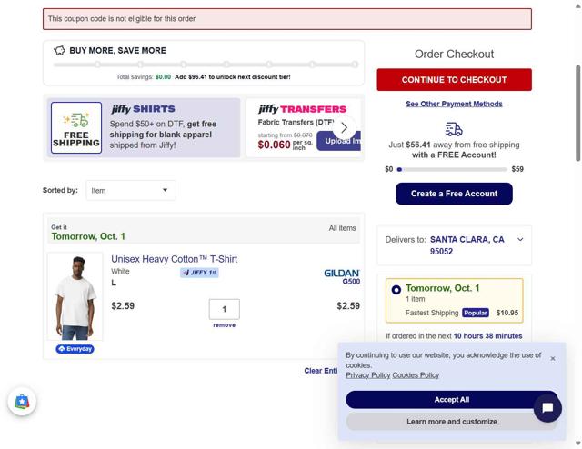 Jiffy Promo Codes (2 Verified) - 10% Off w/Code Oct 2025