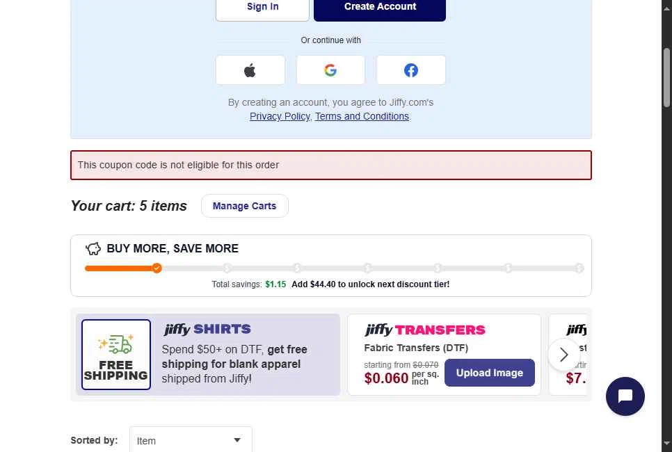 Jiffy Promo Codes (1 Verified) - 30% Off w/Code Oct 2025