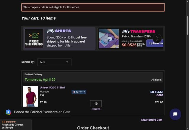 Jiffy Promo Codes (1 Verified) - $10 Off Sitewide Jun 2025