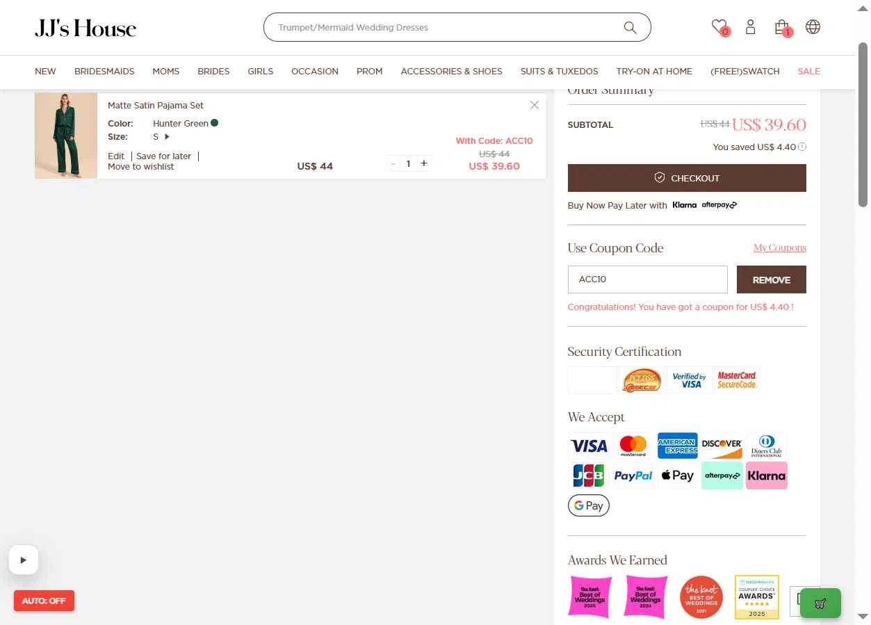 JJ's House Promo Codes - 10% Off (7 Verified) Mar 2026