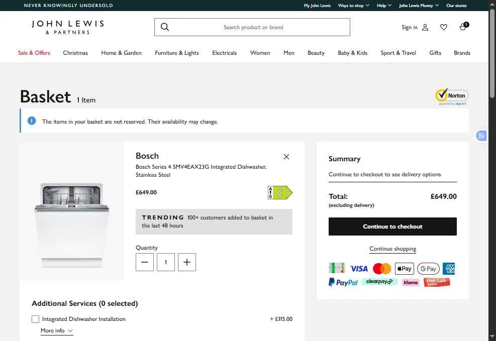 John Lewis Promo Codes - $10 Off (6 Verified) Jan 2026