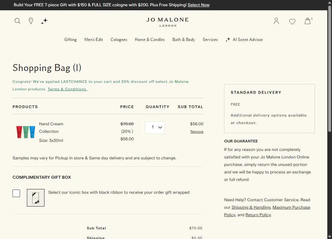 Jo Malone Promo Codes - 10% Off (6 Verified) Dec 2025
