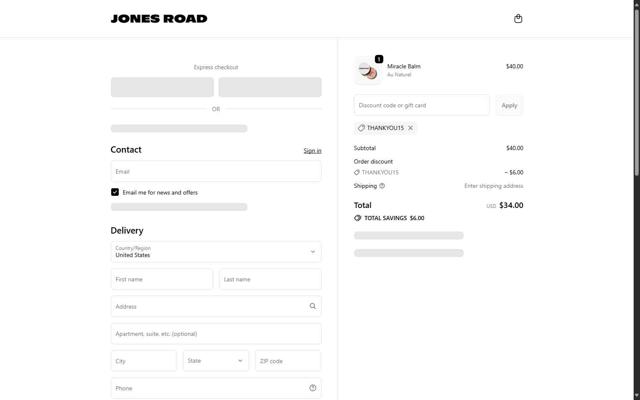 Jones Road Beauty Promo Code (6 Verified) - 15% Off Oct 2025