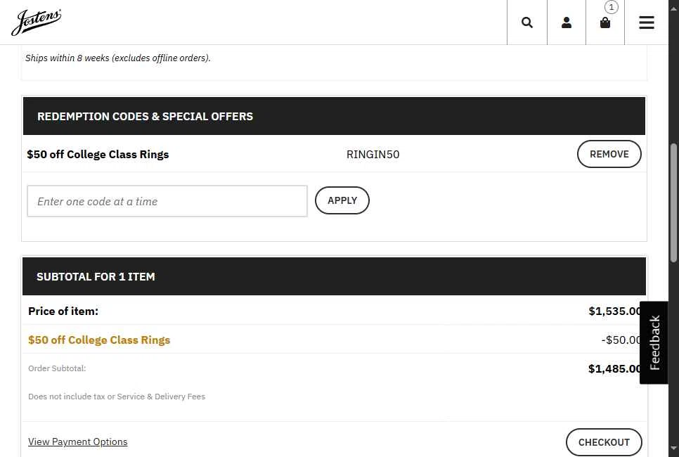 Jostens Promo Codes (2 Verified) - $50 Off w/Code Oct 2025