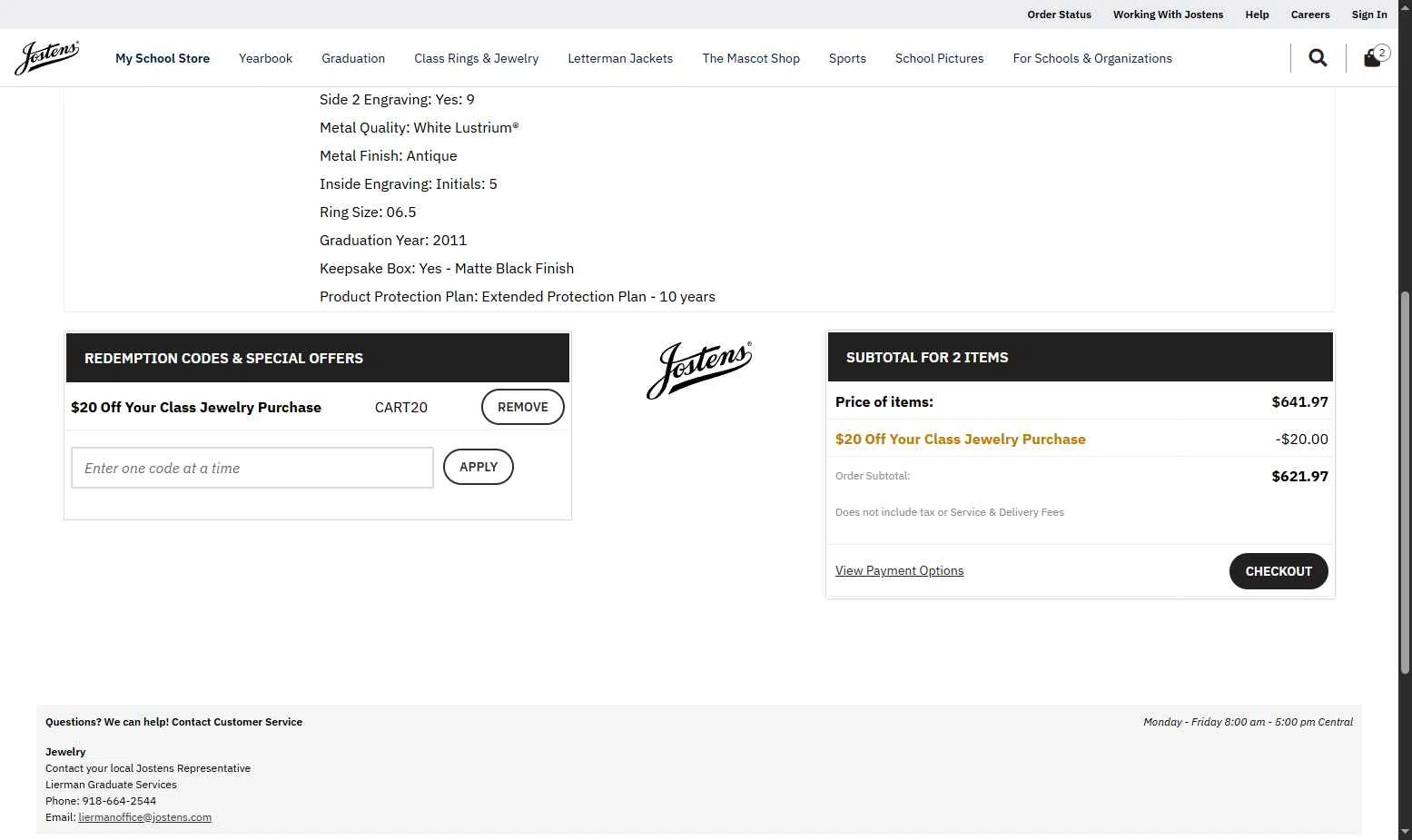 Jostens Promo Codes - 20% Off (4 Verified) Feb 2026