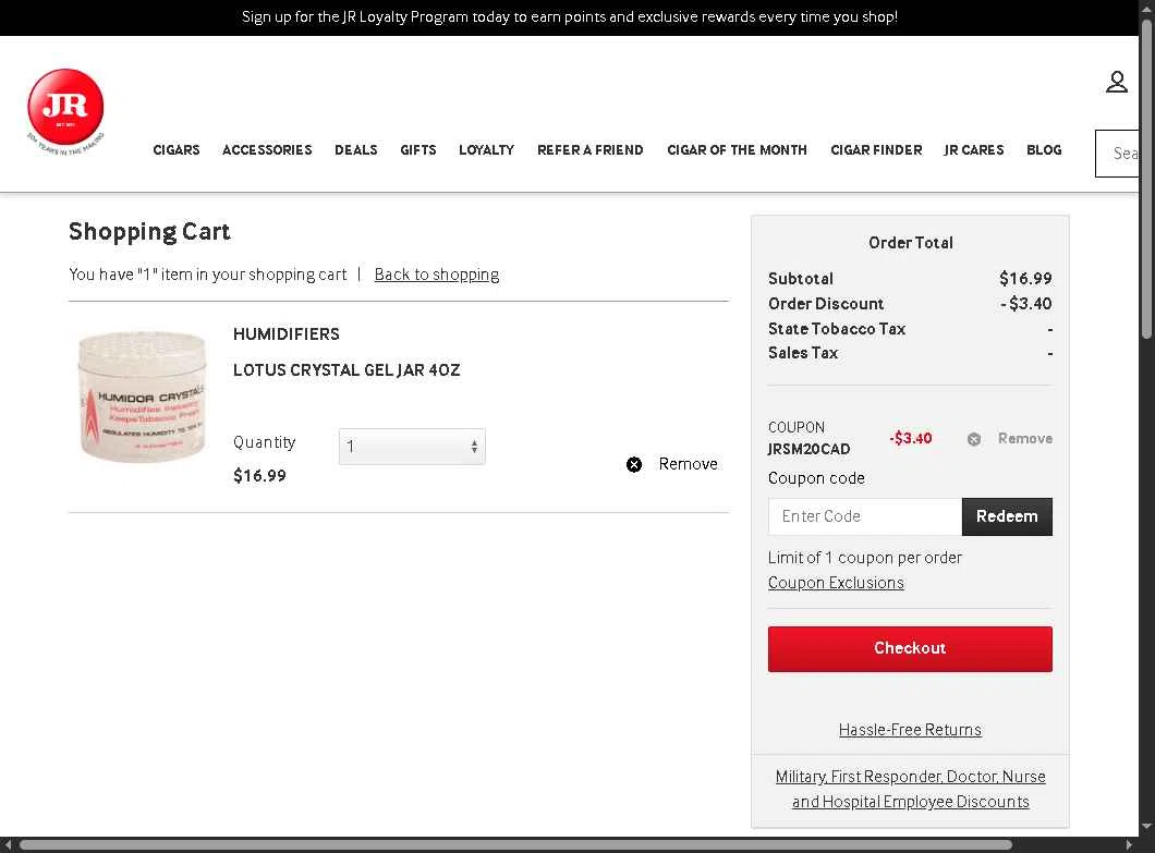 JR Cigar Promo Codes - 55% Off (25 Verified) Jan 2026