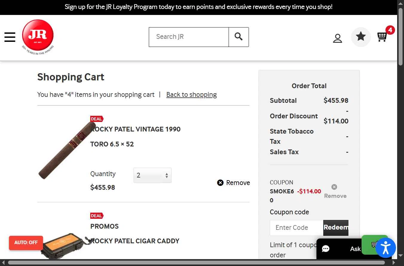 JR Cigar Promo Codes - 25% Off (25 Verified) Jan 2026