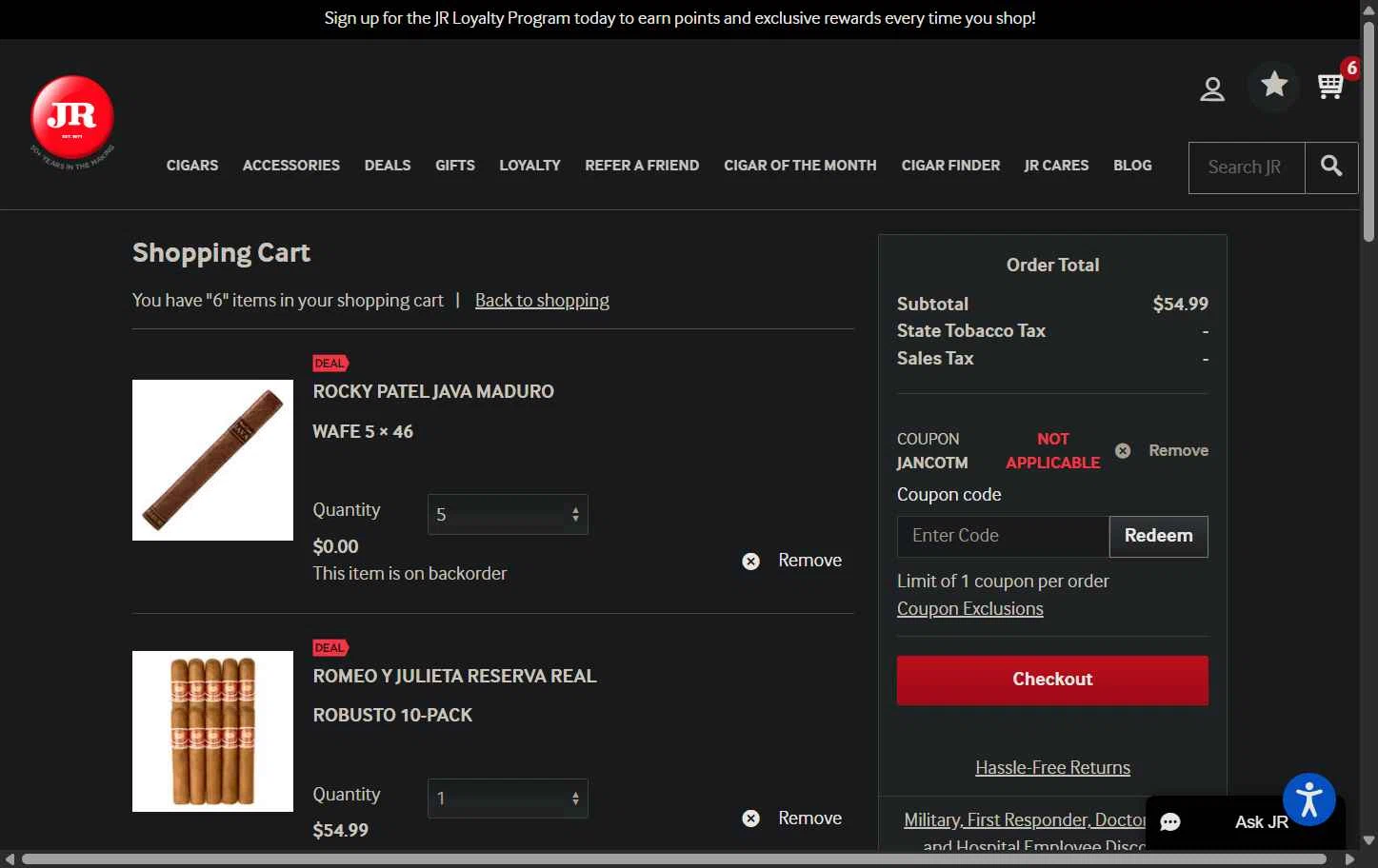 JR Cigar Promo Codes - 15% Off (7 Verified) Feb 2026