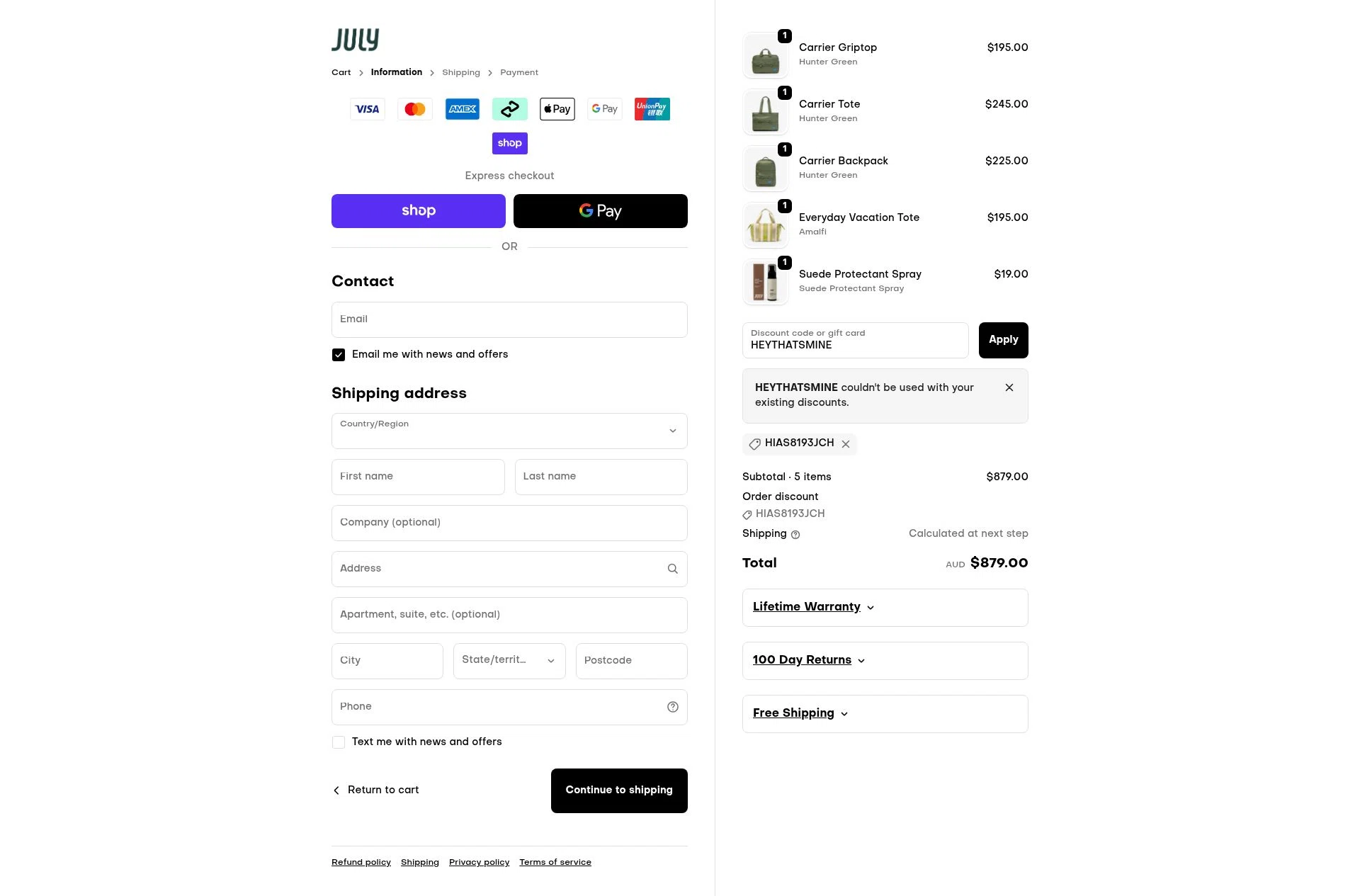 July Discount Codes - 35% Off (6 Verified) Oct 2025