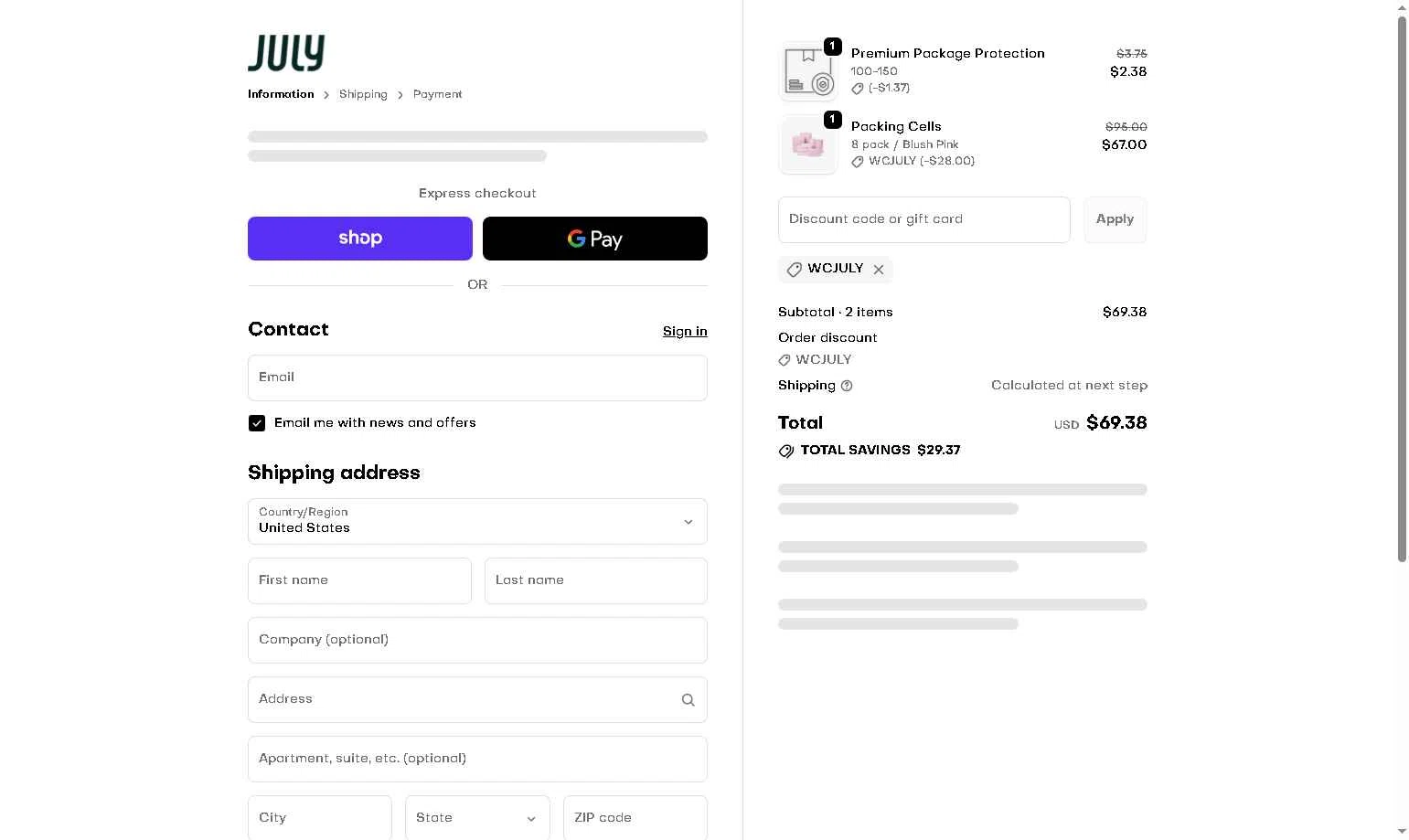 July Promo Codes - 15% Off (5 Verified) Dec 2025