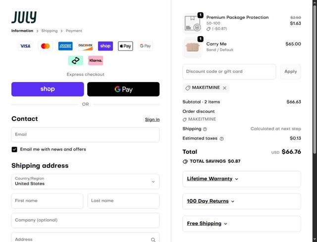July Discount Codes - 35% Off (6 Verified) Oct 2025