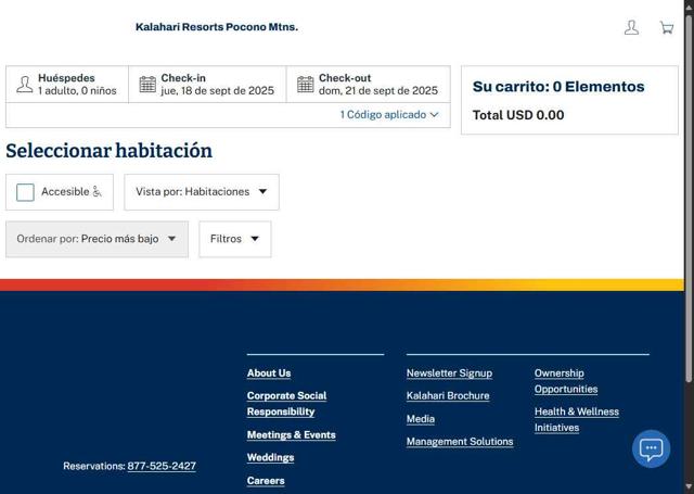 Kalahari Resorts Promo Codes (3 Verified) - 30% Off Oct 2025