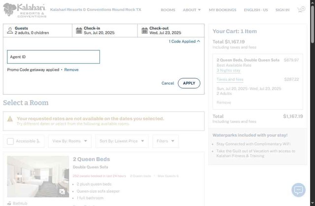 Kalahari Resorts Promo Codes (3 Verified) - 10% Off Jul 2025