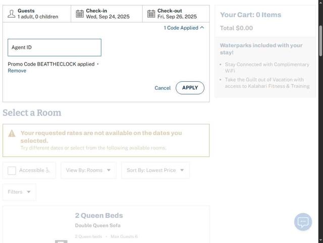 Kalahari Resorts Promo Codes (3 Verified) - 30% Off Oct 2025