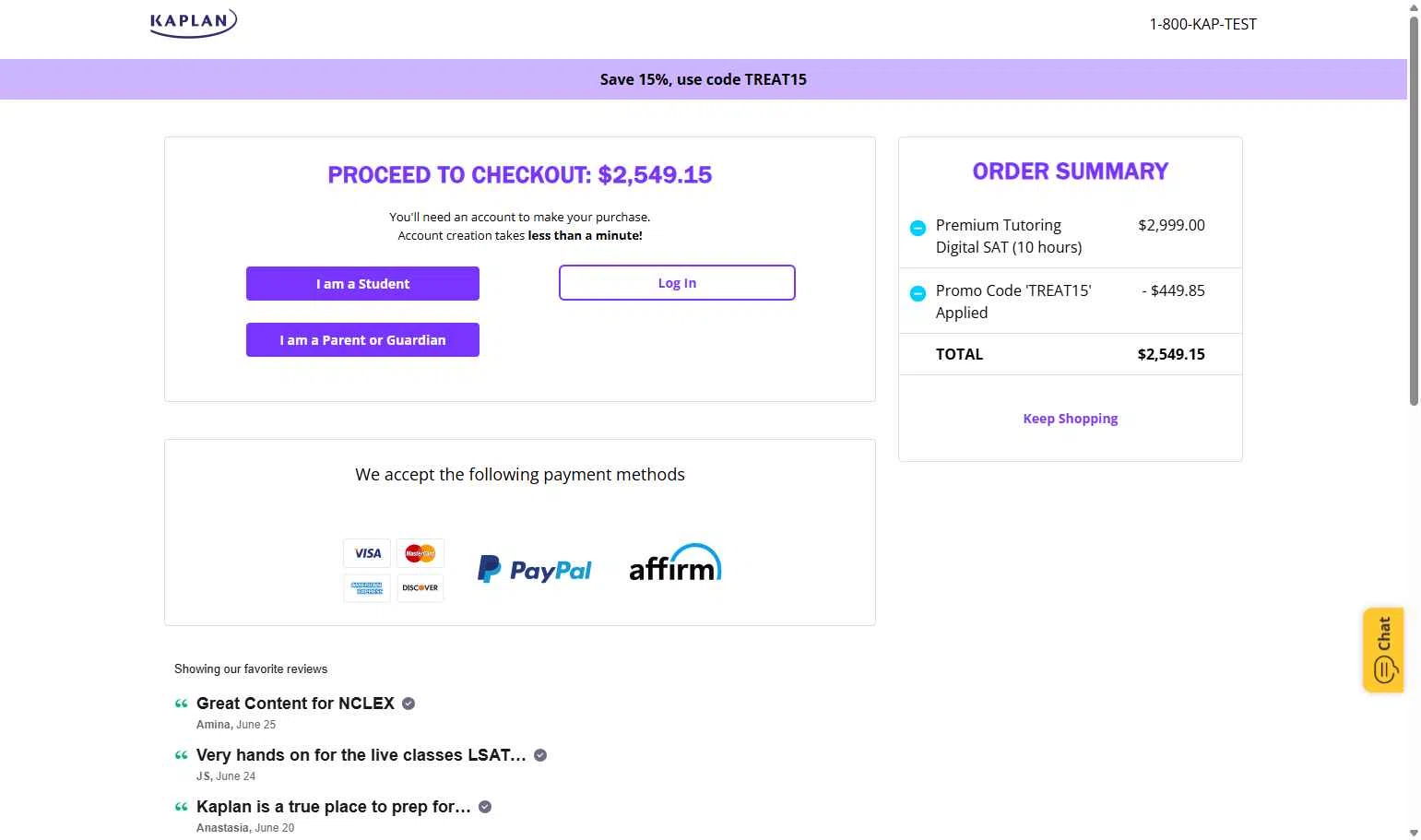 Kaplan Discount Codes - 10% Off (5 Verified) Nov 2025