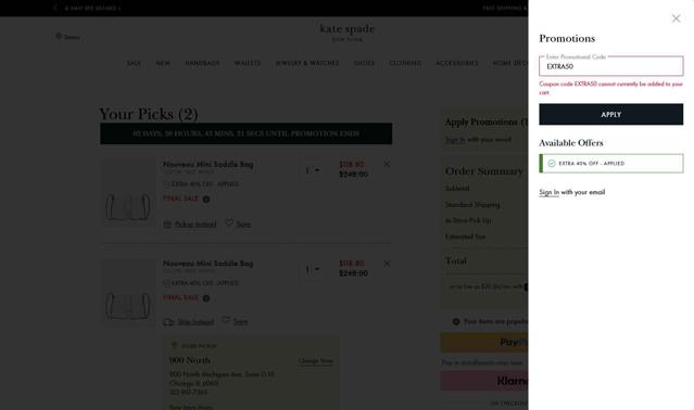 Kate Spade Promo Codes - 40% Off Coupons Oct 2025